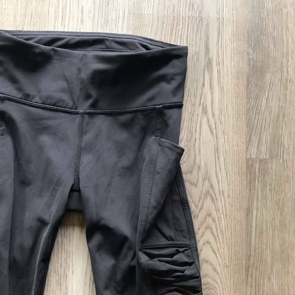 Lululemon Mesh Panel Crop Leggings Align Gem